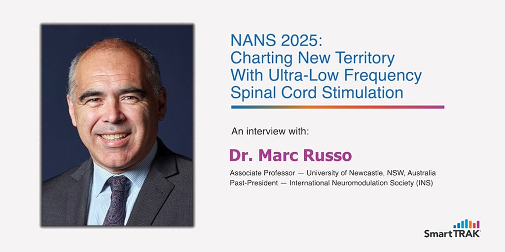 NANS 2025: Charting New Territory With Ultra-Low Frequency Spinal Cord Stimulation